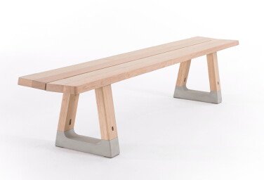 Arco Base tafels en bank (B2B) - De Projectinrichter