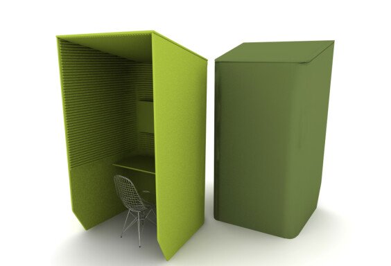 Buzzispace akoestische kantoorinrichting (B2B) - De Projectinrichter