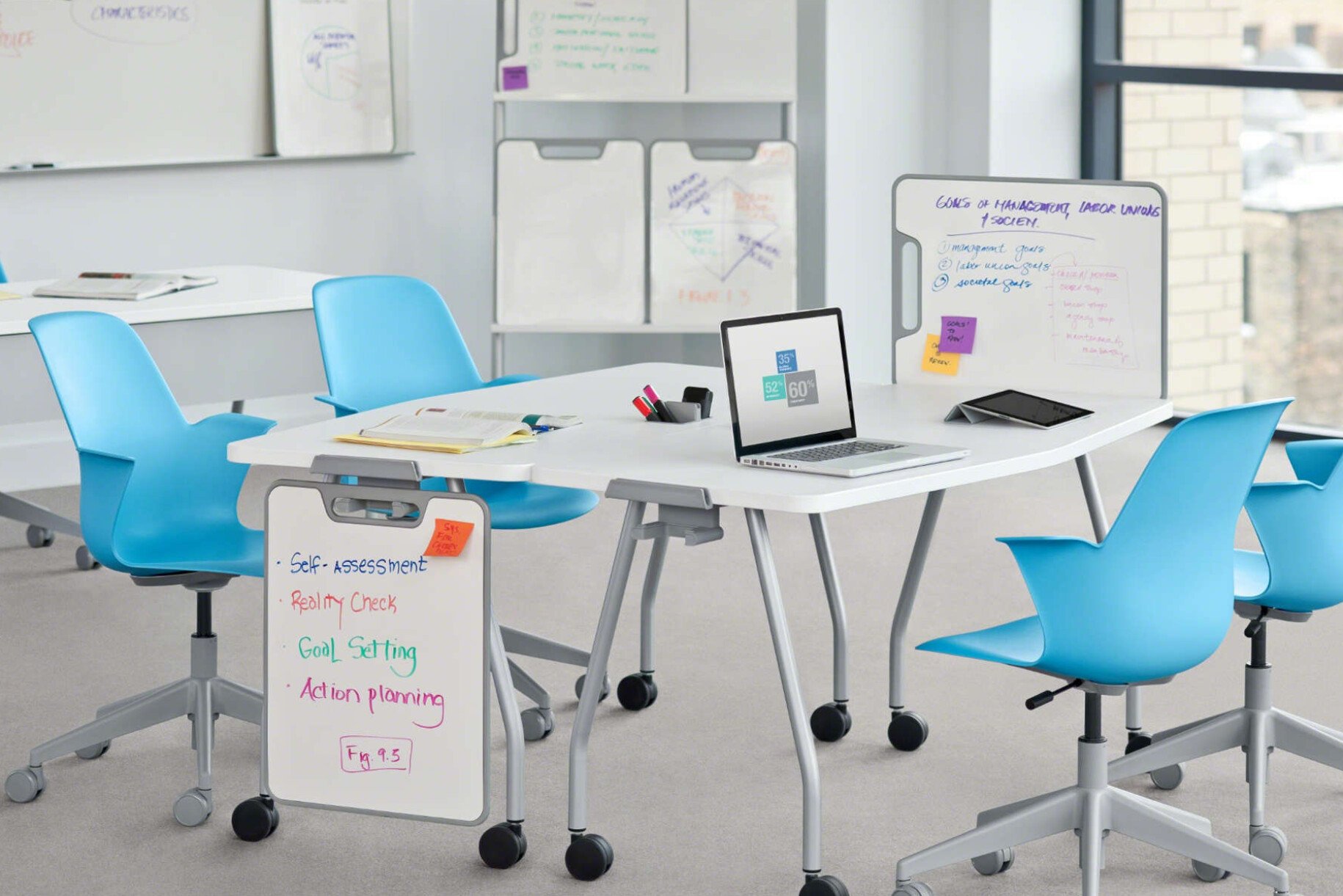 Steelcase Verb tafels (B2B) - De Projectinrichter