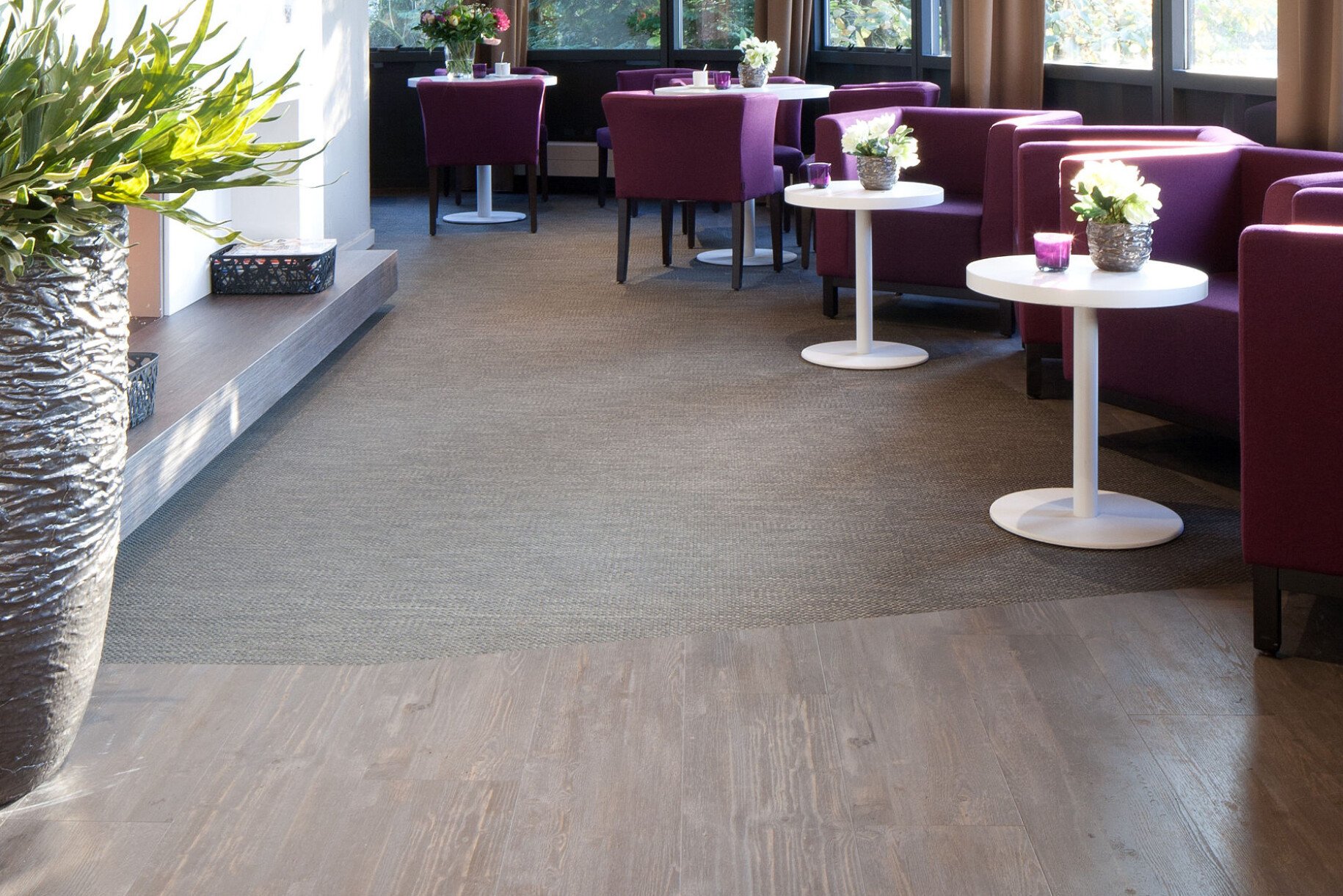Therdex Woven Series Rattan vinyl vloer (B2B) - De Projectinrichter
