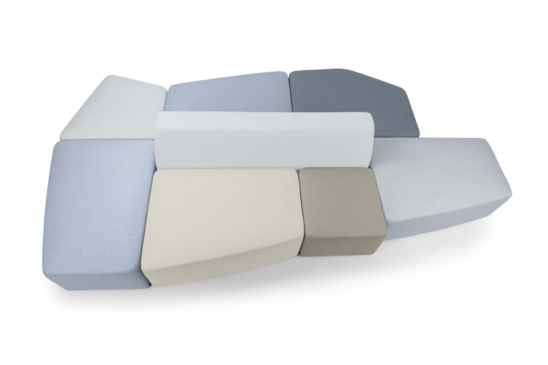 True Design Stone modulaire bank (B2B) - De Projectinrichter