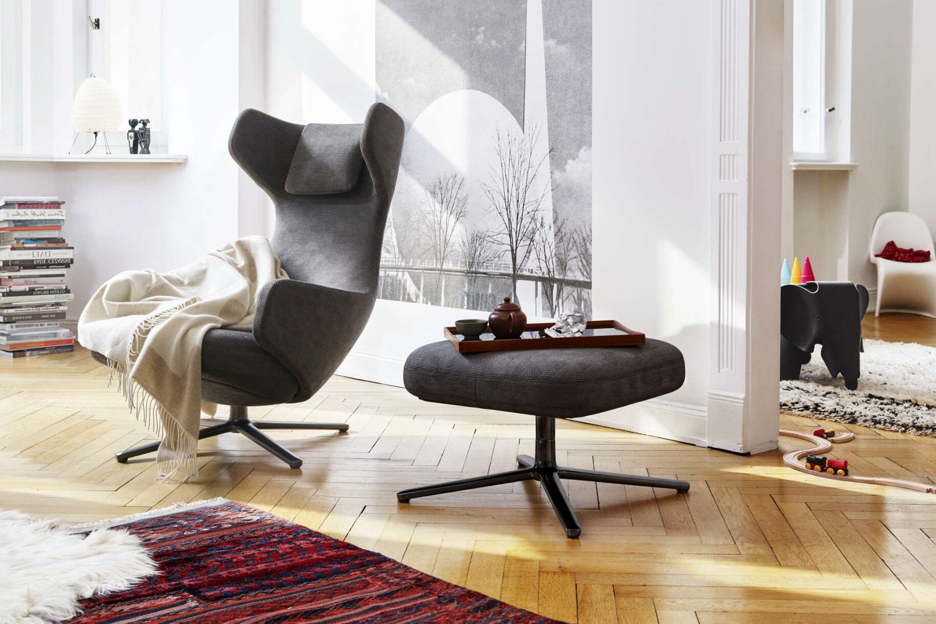 Vitra Grand Repos fauteuil lounge chair (B2B) - De Projectinrichter